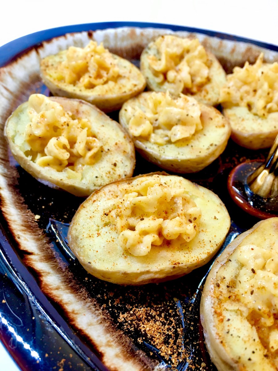 Deviled Potatoes (Vegan) – Midnight Munchies & More!