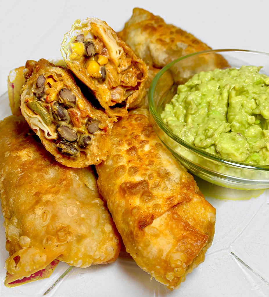 Tex Mex Egg Rolls (Vegan) – Midnight Munchies & More!