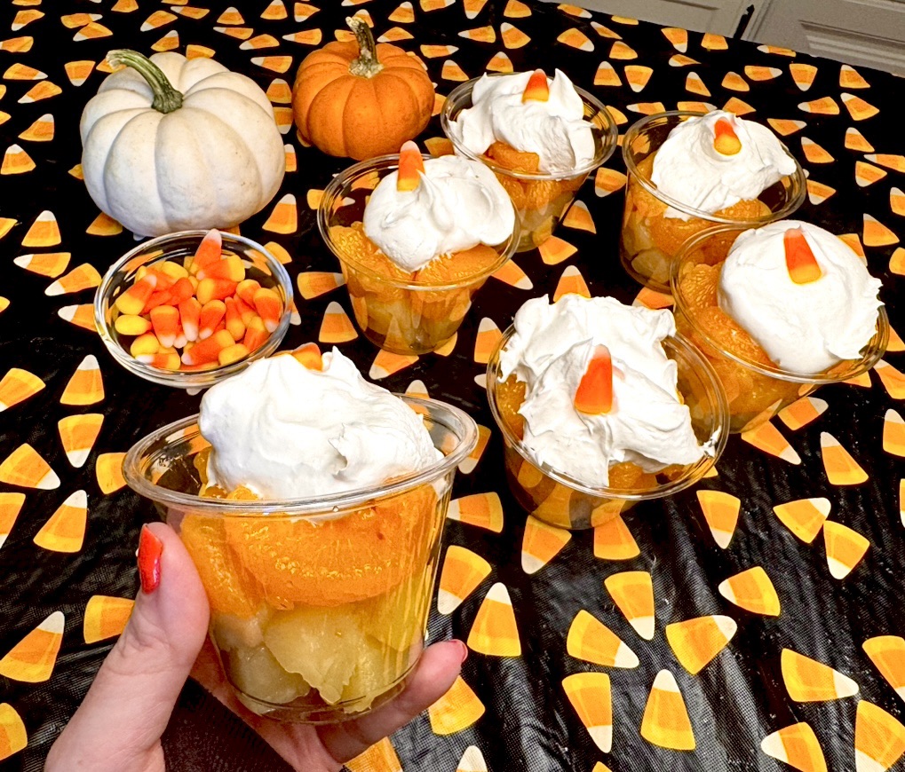 Candy Corn Fruit Cups | Healthy Halloween Snacks – Midnight Munchies ...