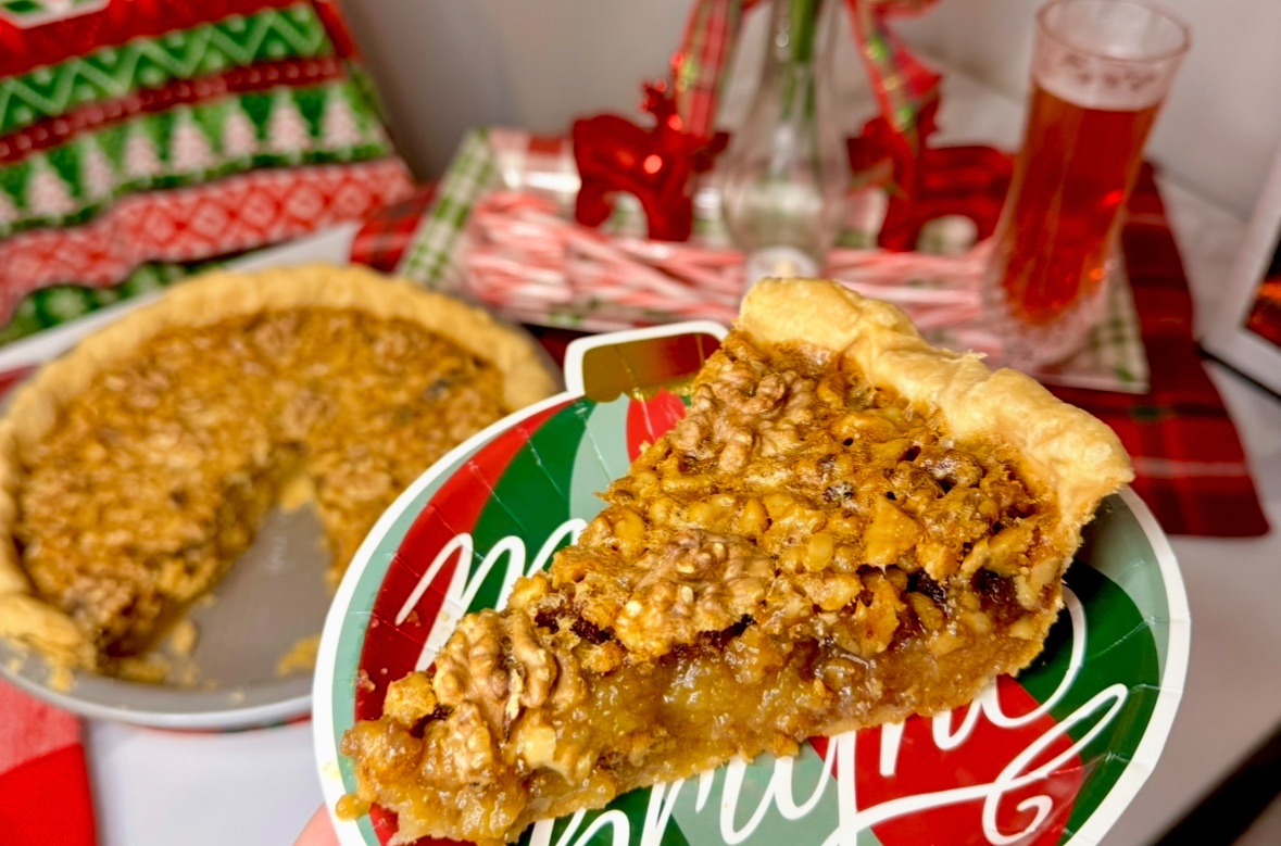 Perfect Walnut Pie with Homemade Pie Crust | Christmas Dessert Recipe ...